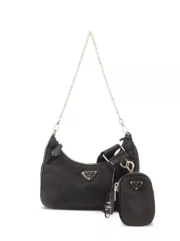 Prada Re-edition 2005 Shoulder Bag - Black