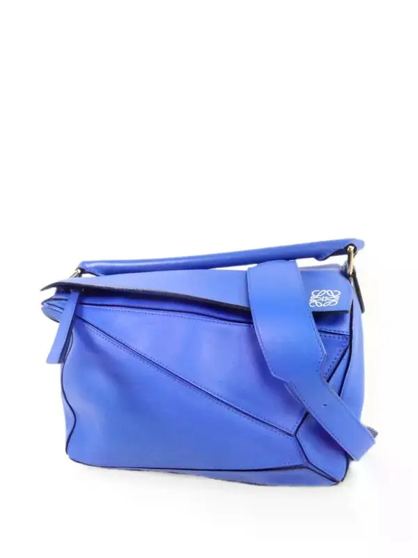 Loewe Medium Puzzle Tote Bag - Blue