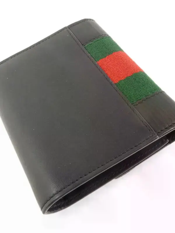 Gucci Sylvie Web Trifold Wallet