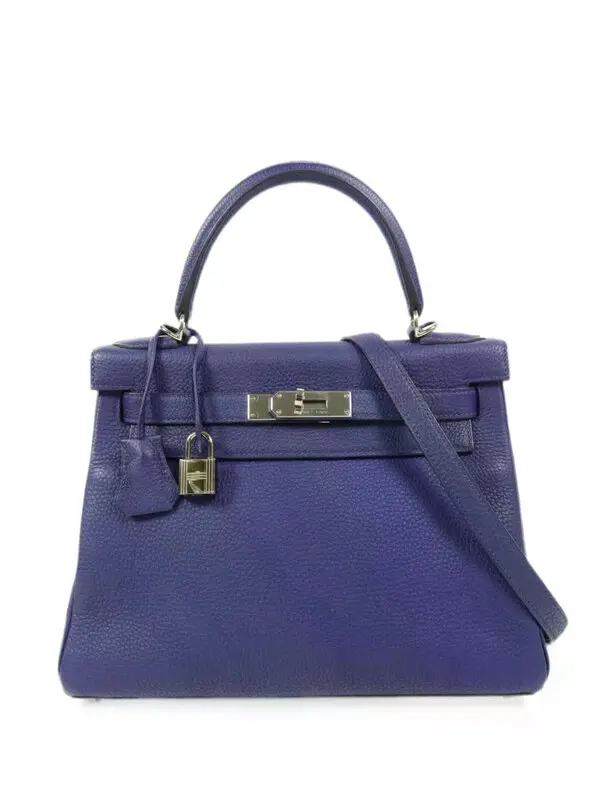 Hermès 2018 28 Kelly Tote Bag - Blue