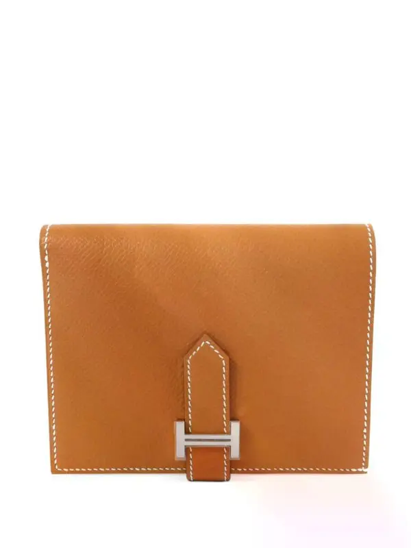 Hermès 2020 Bearn Leather Wallet - Brown