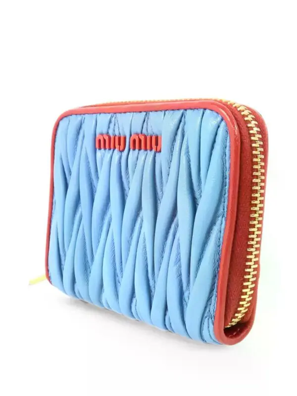 Miu Miu Matelassé Coin Case