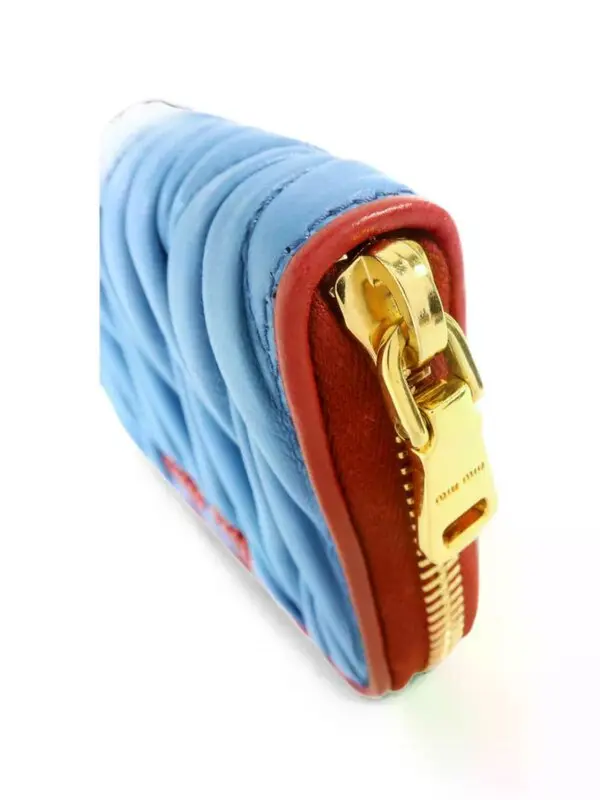 Miu Miu Matelassé Coin Case