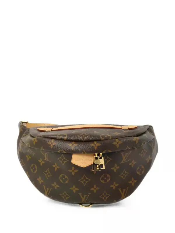 LOUIS VUITTON Monogram Canvas Belt Bag - Brown