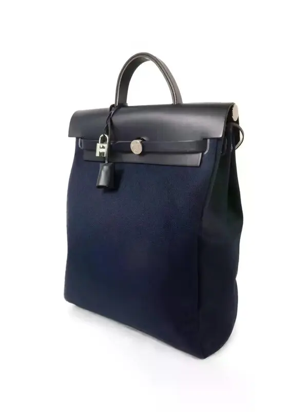 Hermès Herbag Backpack - Blue