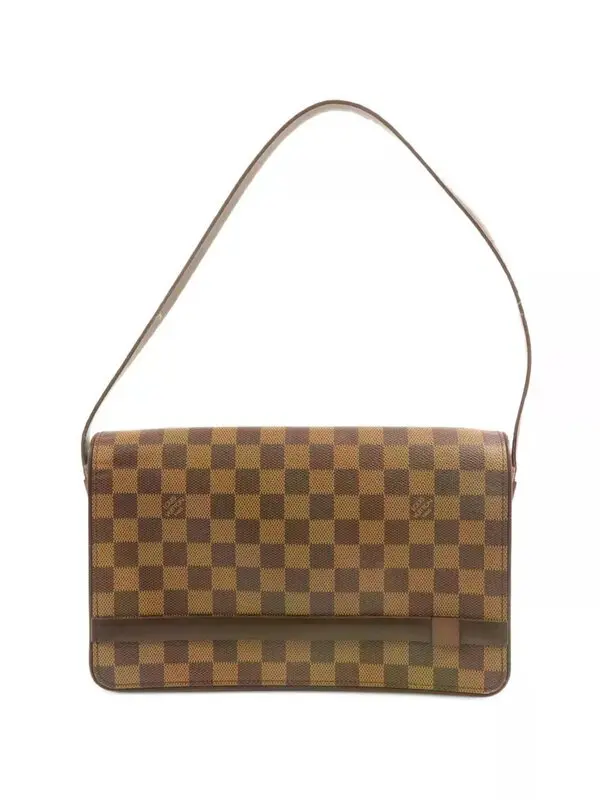 LOUIS VUITTON Damier Tribeca Shoulder Bag - Brown