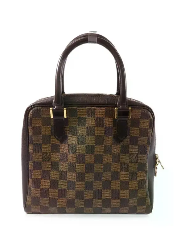LOUIS VUITTON Damier Ebene Brera Tote Bag