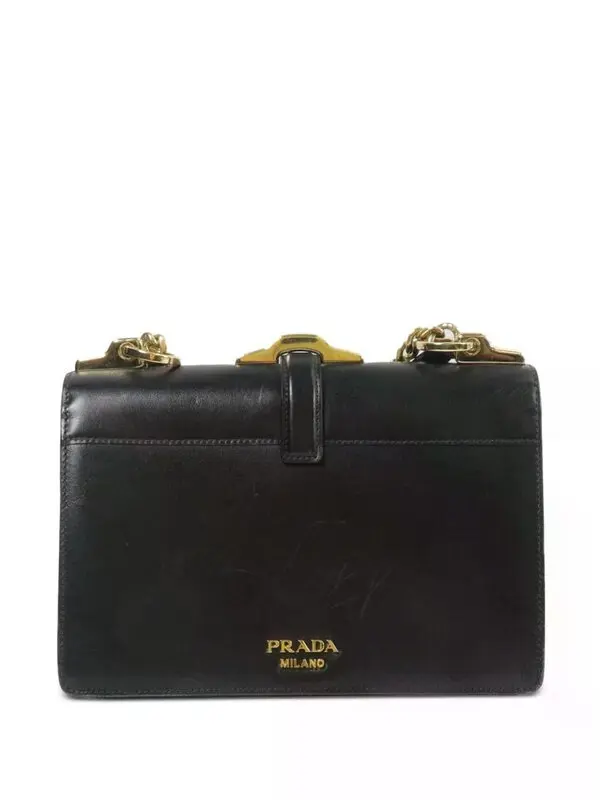 Prada Belle Chain Shoulder Bag - Black
