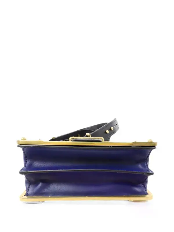 Prada Cahier Shoulder Bag - Blue