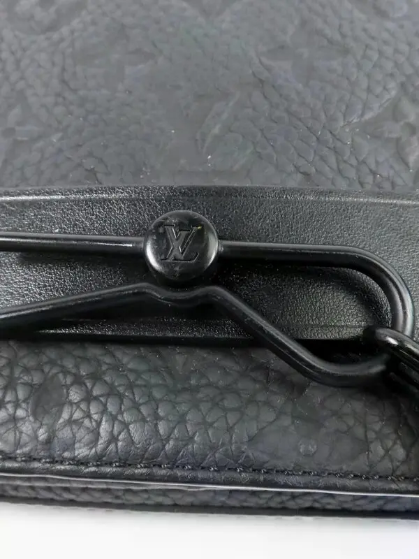 LOUIS VUITTON Monogram Taurillon Steamer Messenger Bag