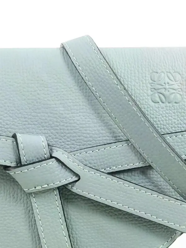 Loewe Mini Gate Dual Shoulder Bag - Blue