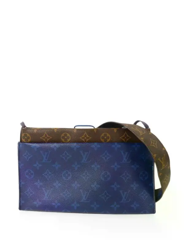 LOUIS VUITTON Pacific Split Monogram Shoulder Bag