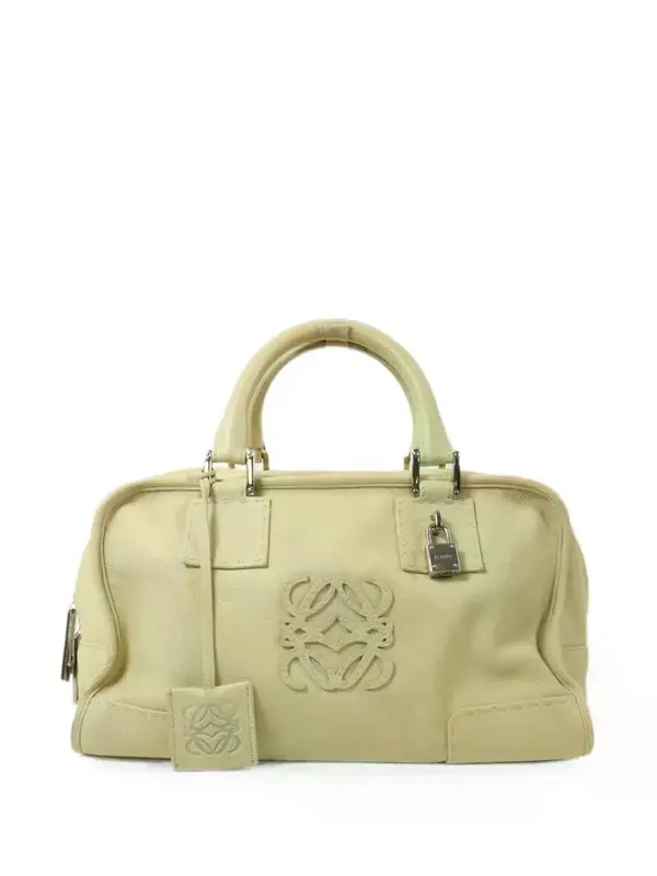 Loewe 28 Amazona Logo-patch Tote Bag - Neutrals
