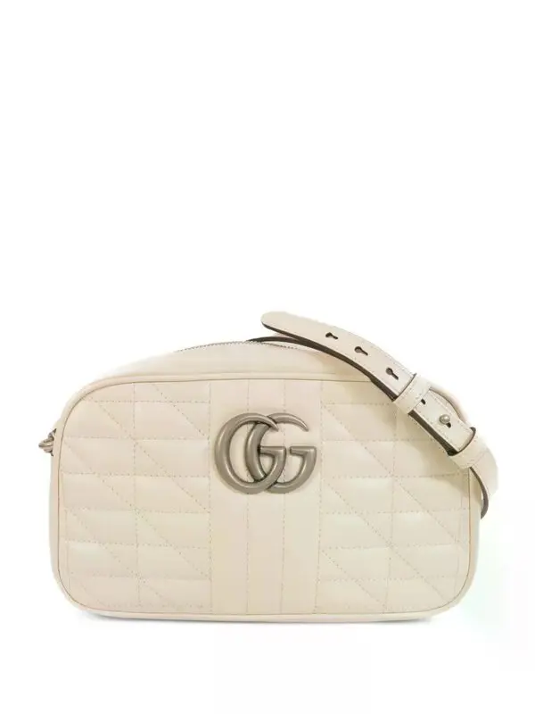 Gucci Gg Marmont Shoulder Bag - Neutrals