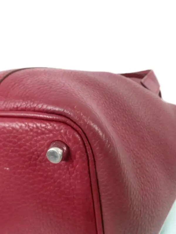 Hermès Pm Picotin Tote Bag - Red