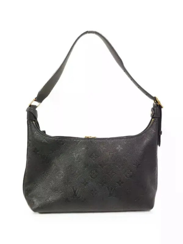 LOUIS VUITTON Monogram Empreinte Sac Sport Shoulder Bag - Black