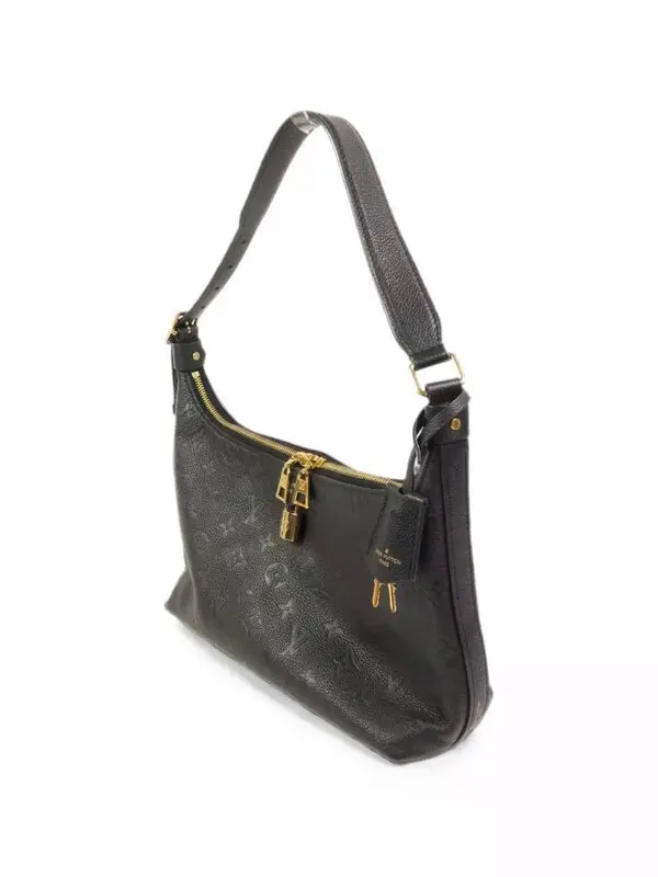 LOUIS VUITTON Monogram Empreinte Sac Sport Shoulder Bag - Black