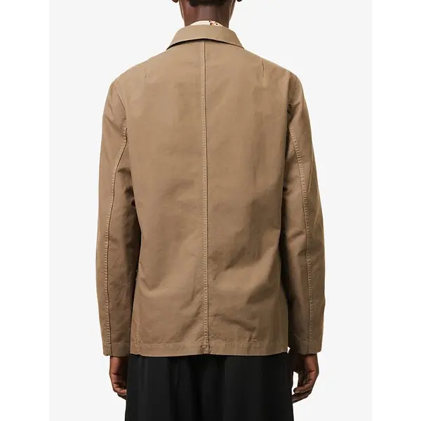 Dries Van Noten Braxton Patch-pocket Cotton Field Jacket