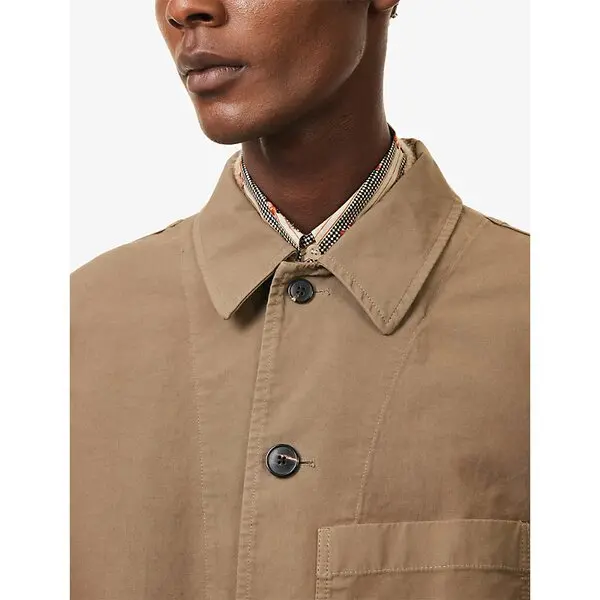 Dries Van Noten Braxton Patch-pocket Cotton Field Jacket