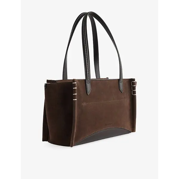 JW Anderson Elongated Loafer Suede Tote Bag
