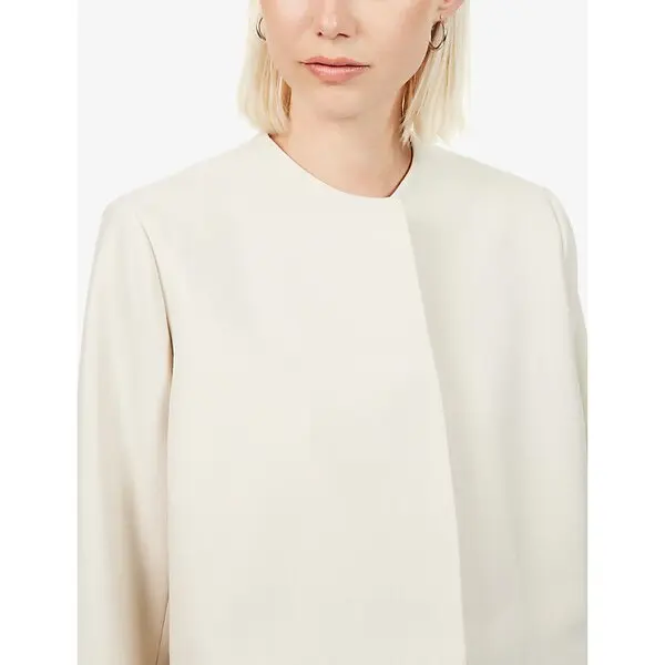 Dissh Cyrus Cropped Woven Blazer