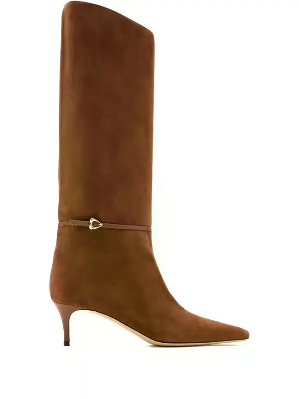 ANDREA WAZEN 55mm Laila Suede Knee-high Boots