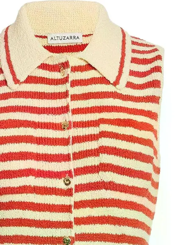 Altuzarra Mamie Striped Mini Dress