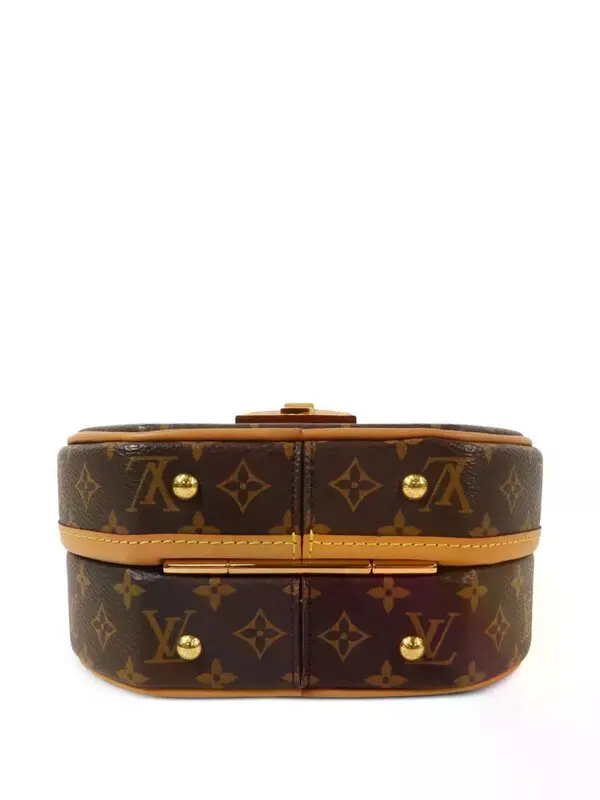 LOUIS VUITTON Petite Boite Chapeau Monogram Clutch Bag