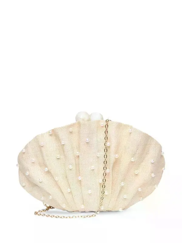 Poolside Origami Scallop Clutch Bag