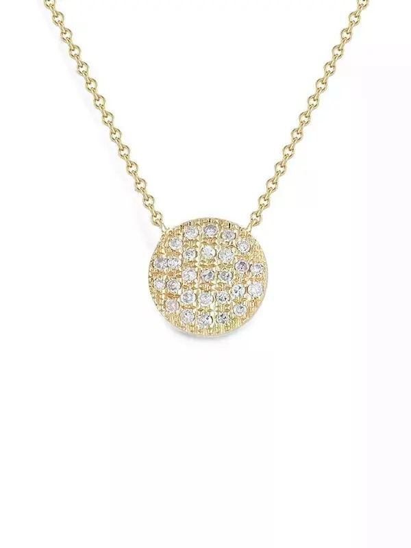 DANA REBECCA DESIGNS Lauren Joy Diamond Disc Necklace