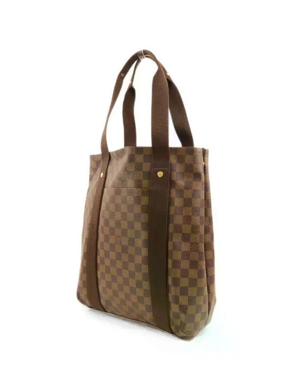 LOUIS VUITTON Beaubourg Damier Ebene Tote Bag