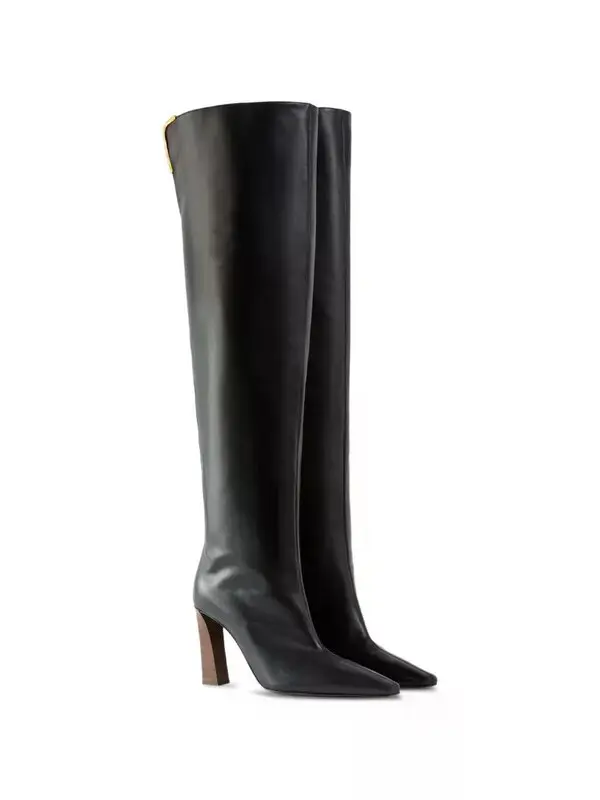 GIUSEPPE ZANOTTI Seal Boots 90 - Black