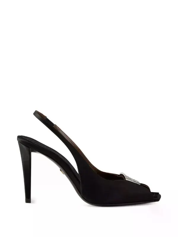 GIUSEPPE ZANOTTI La Nuit Slingback 90 Pumps - Black