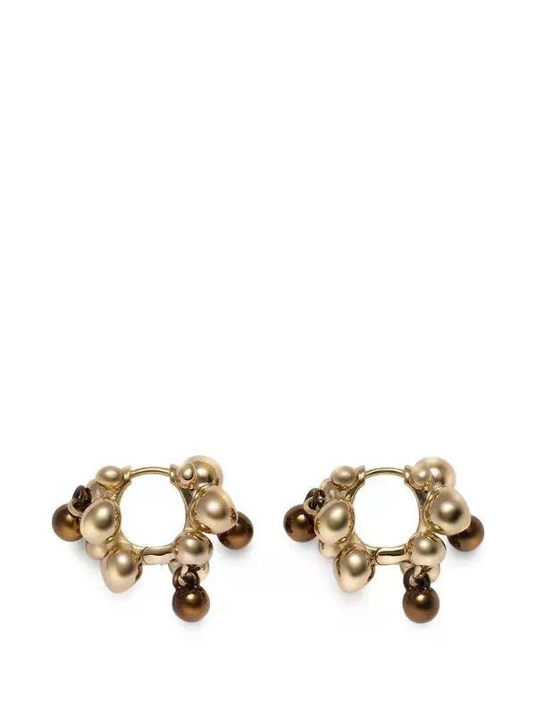 LEMAIRE Seeds Hoop Earrings - Gold