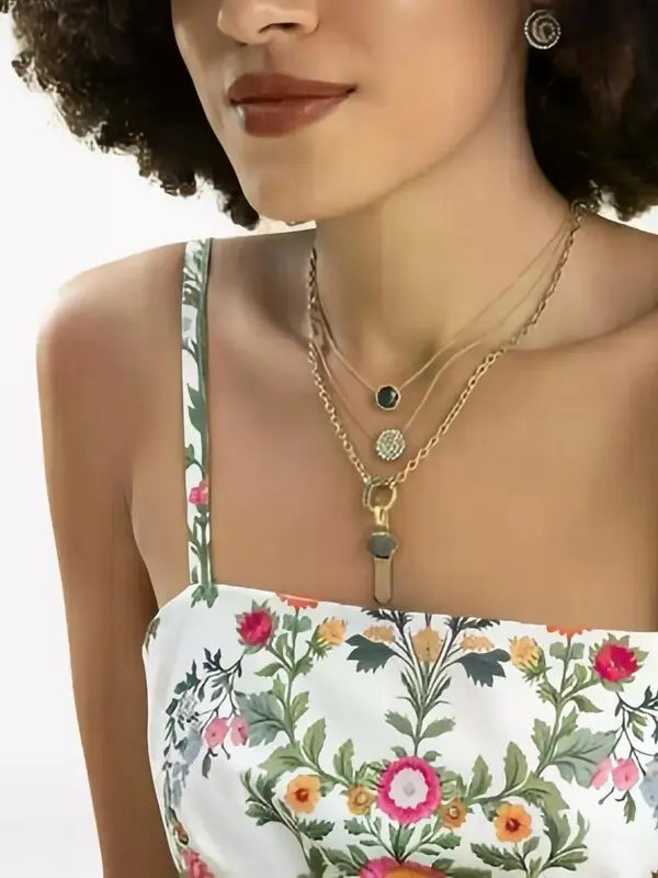 SYLVA & CIE Ten Table Diamond Necklace