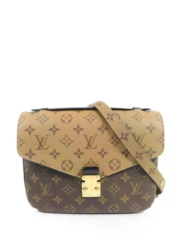 LOUIS VUITTON Pochette Metis Monogram Reverse Crossbody Bag