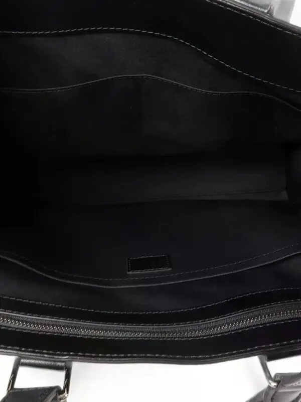 LOUIS VUITTON Sac Plat 24h Monogram Eclipse Tote Bag