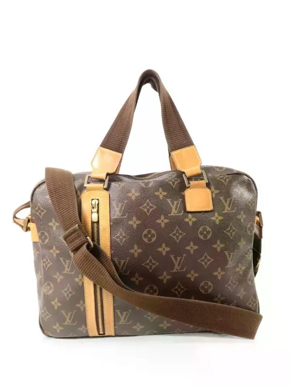 LOUIS VUITTON Monogram Bosphore Laptop Bag - Brown