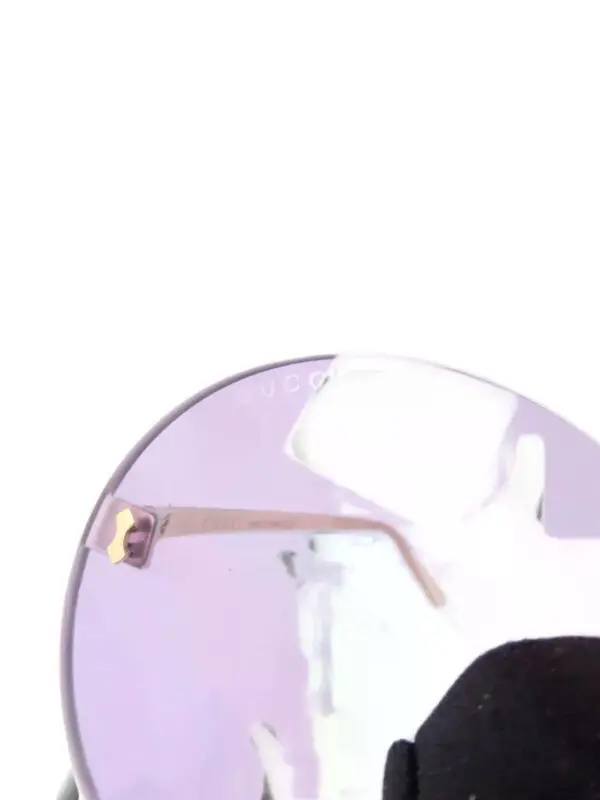 Gucci Rimless Round-frame Sunglasses