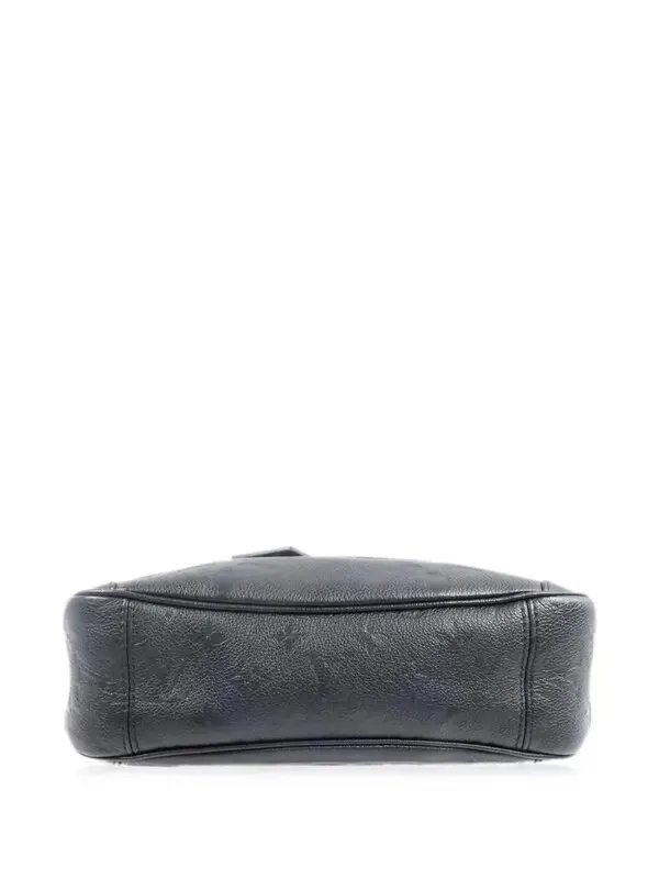 LOUIS VUITTON Pm Trianon Monogram Empreinte Tote Bag - Black