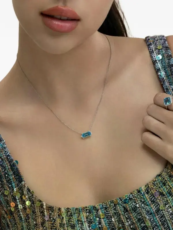 LISA NIK Hexagon-shape-pendant Necklace
