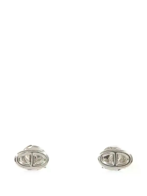 Hermès Chaine D'ancre Earrings - Silver