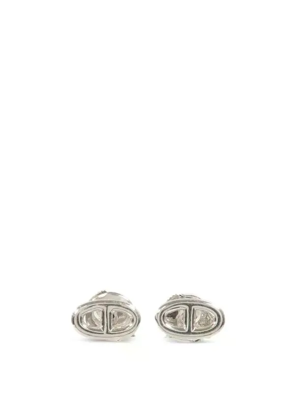 Hermès Chaine D'ancre Sterling Stud Earrings - Silver