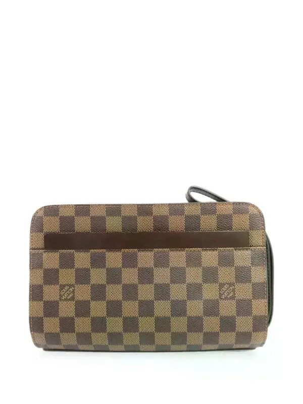 LOUIS VUITTON Saint Louis Damier Ebene Clutch Bag