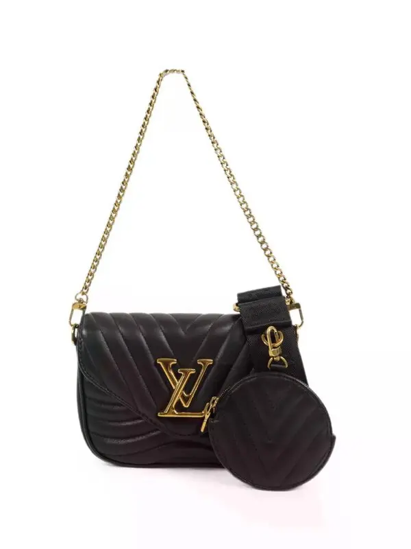 LOUIS VUITTON New Wave Shoulder Bag - Black