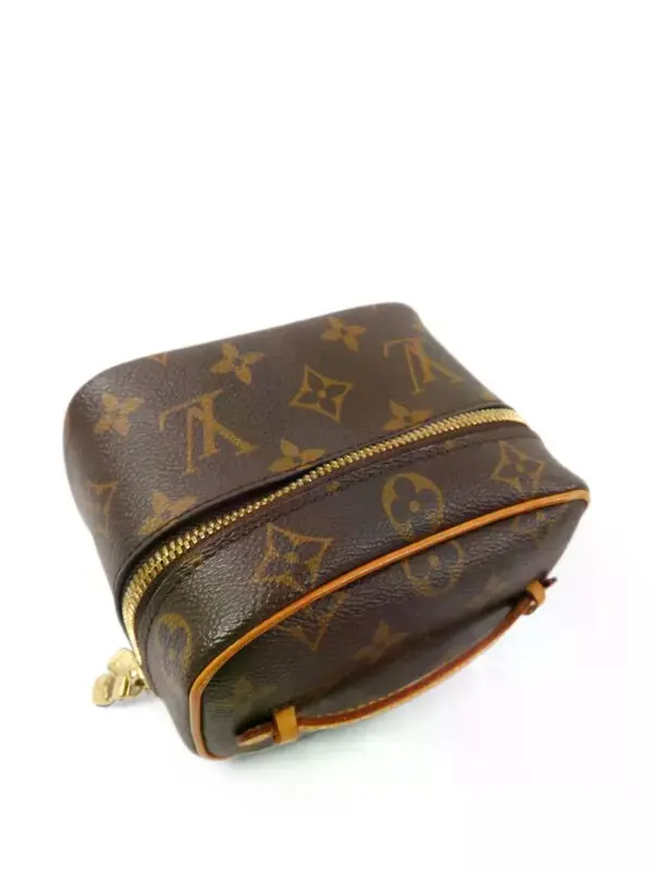 LOUIS VUITTON Monogram Nice Nano Make-up Bag