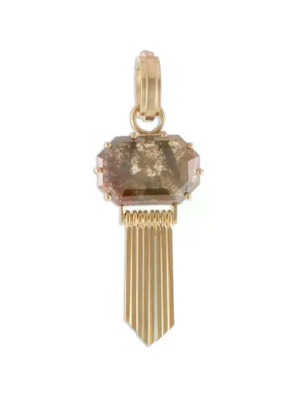 SYLVA & CIE Sima Diamond Pendant - Gold