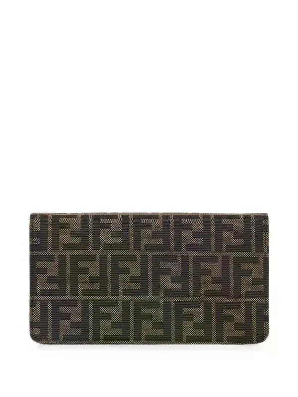 Fendi Tube Ff-jacquard Wallet
