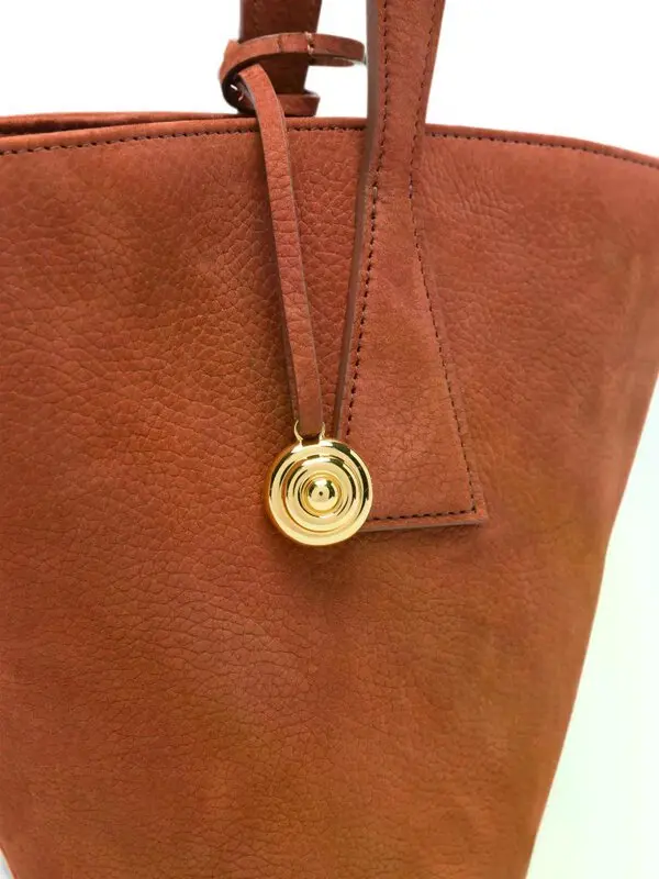 LIFFNER Small Leather Bucket Bag