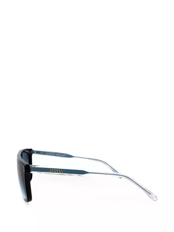 Isabel Marant Geometric-frame Gradient Sunglasses